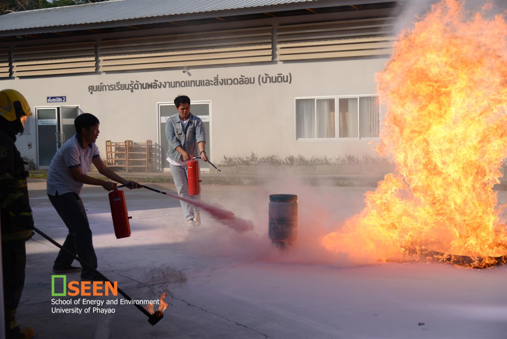 SEEN organized a training program on "Fire Safety and Evacuation Drills ...