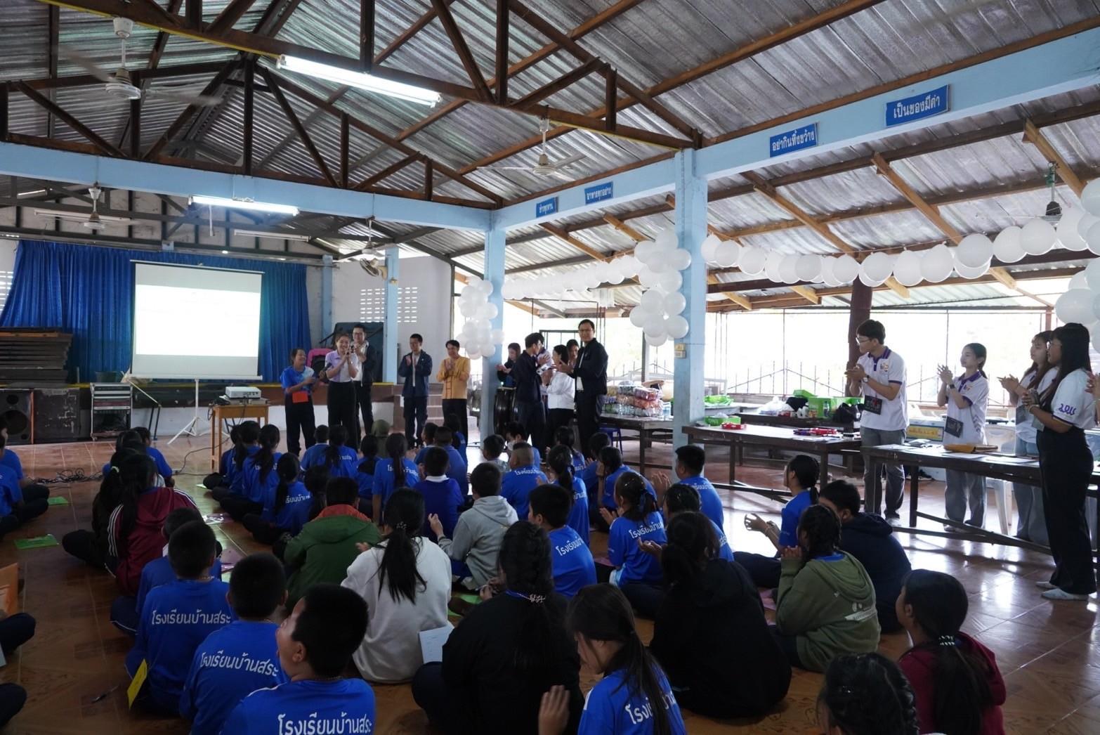 Building Community Partnerships through UP CSV at Ban Sra School ...