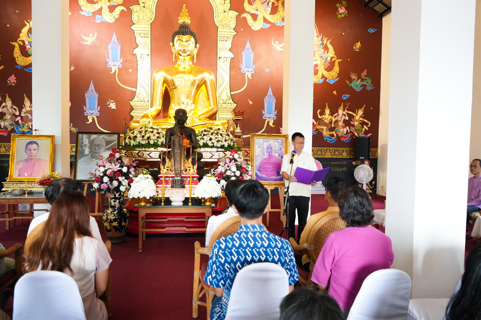 The University of Phayao will organize the annual Tak Bat Devo Tradition in 2024. : มหาวิทยาลัยพะเยา