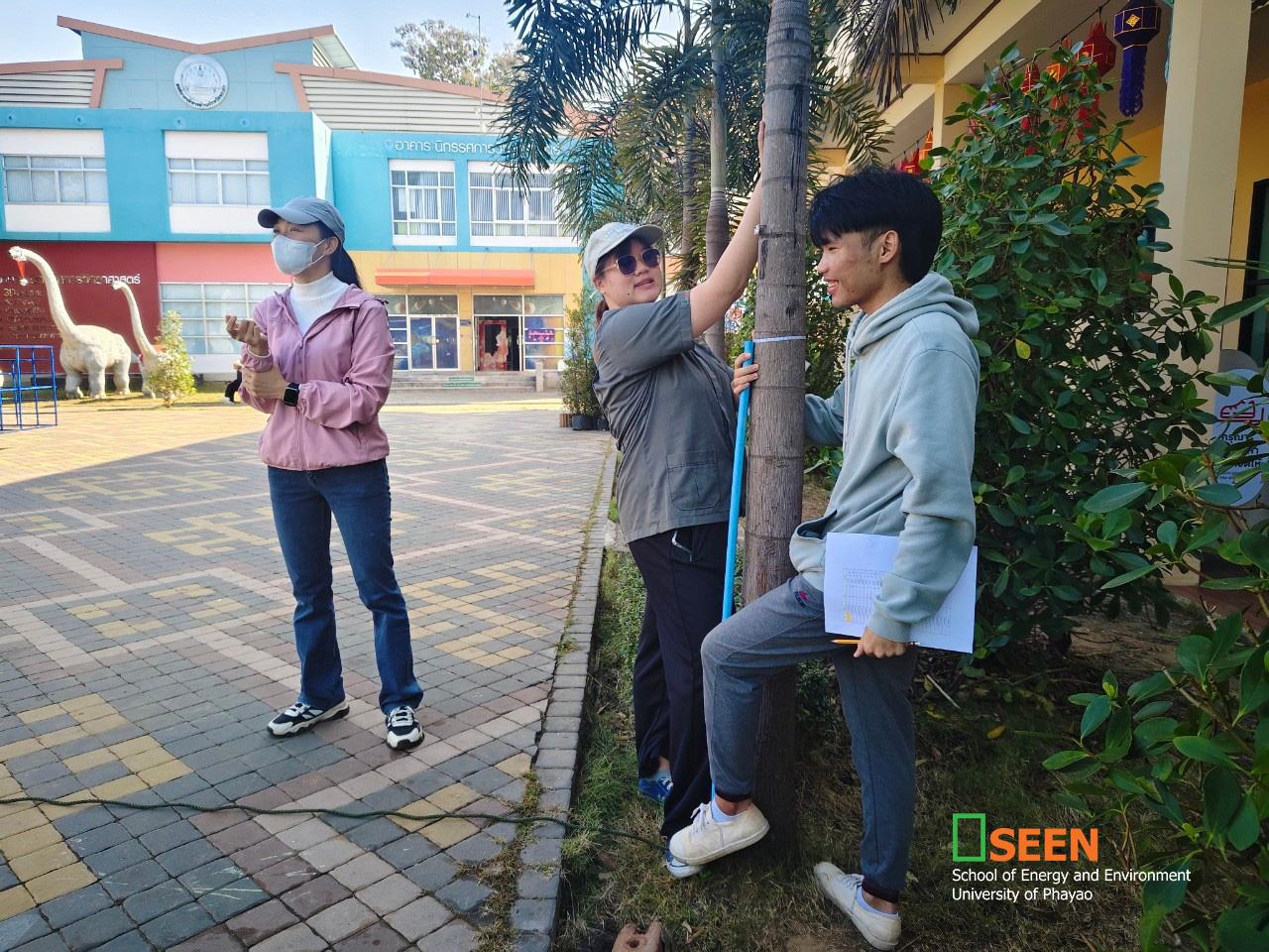 SEEN organize a field activity in “Assessing Urban Tree Carbon Sequestration Enhancement” at TK ...